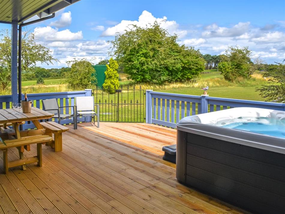 Wild Grape Lodge (Ref : UK44678) in Fritton with hot tub - cottage ...