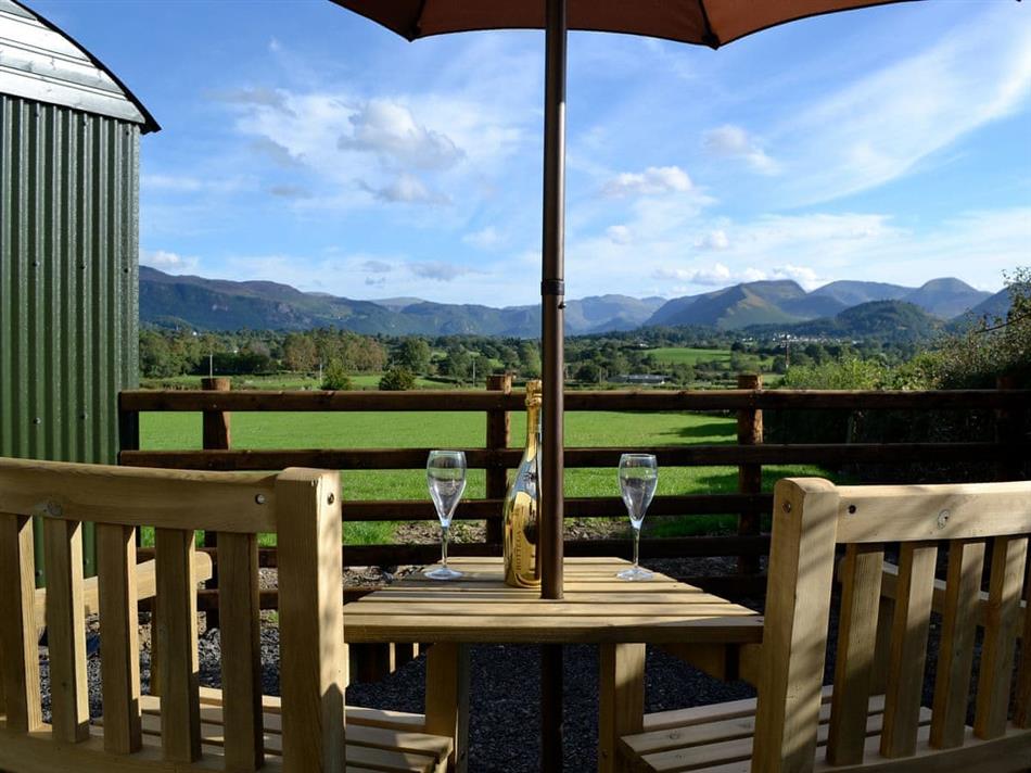 Lake View Shepherds Huts - Derwent (Ref : UK1406) in Millbeck, near ...